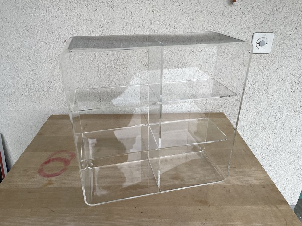70er Jahre Plexiglas Acrylglas Gestell Regal | Kaufen auf Ricardo