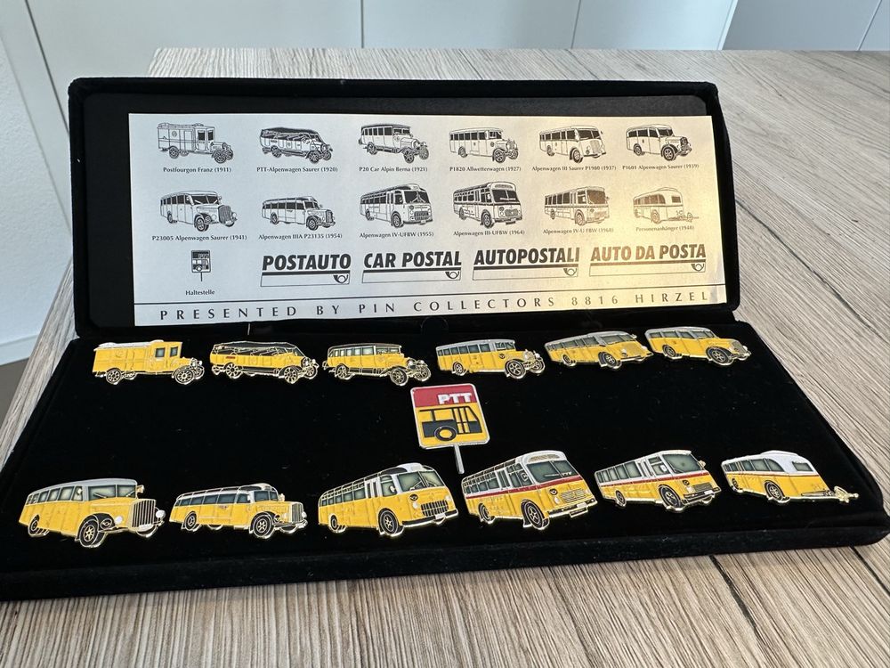 Postauto Pin Sammlung limitiert (Neu und originalverpackt) in Zürich ...