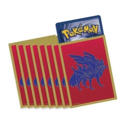 🎀 Pokémon Sword and Shield Zacian Sleeves/Hüllen 🎀 (Neuf avec emballage ...