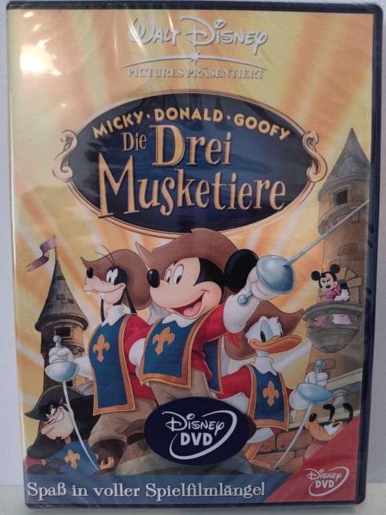 Disney - DIE DREI MUSKETIERE - NEU+ORIGINAL VERPACKT (Neu und originalverpackt) in Aarau für CHF ...