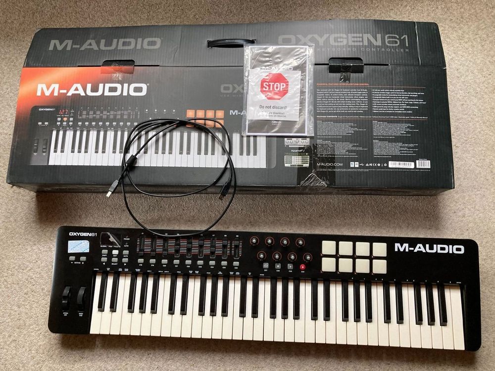 M-Audio Keyboard Controller Oxygen 61 (Gebraucht) in für CHF 50 – nur ...