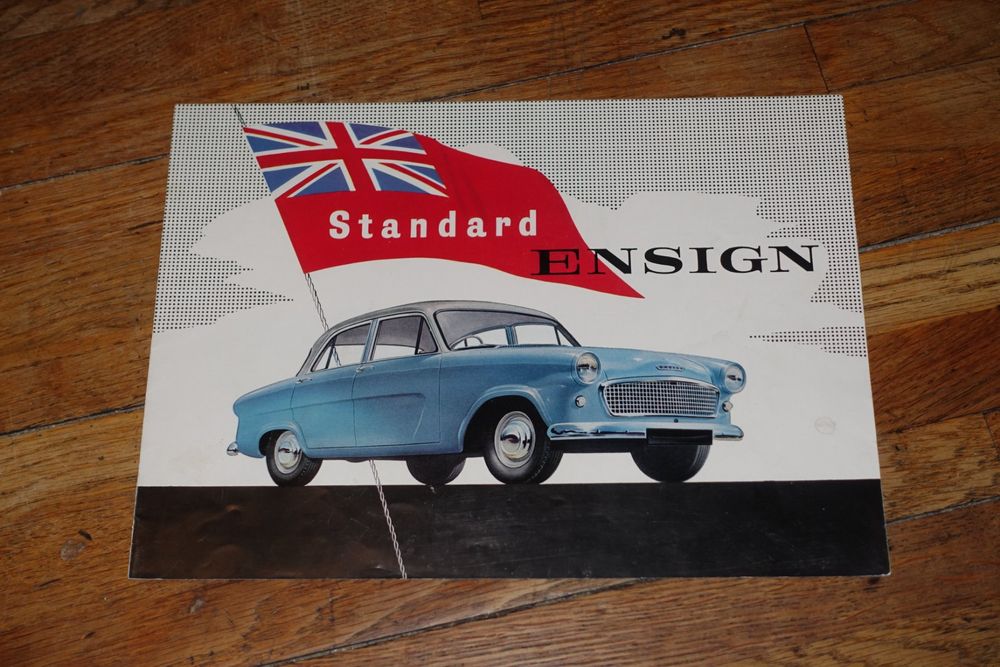 STANDARD ENSIGN BROCHURE OLDTIMER | Kaufen auf Ricardo