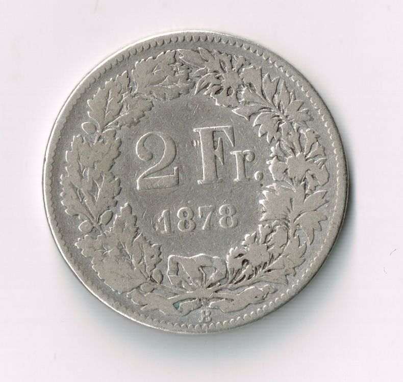 2Fr. 1878 (Gebraucht) in Rorschacherberg für CHF 7.9 – mit Lieferung auf Ricardo kaufen