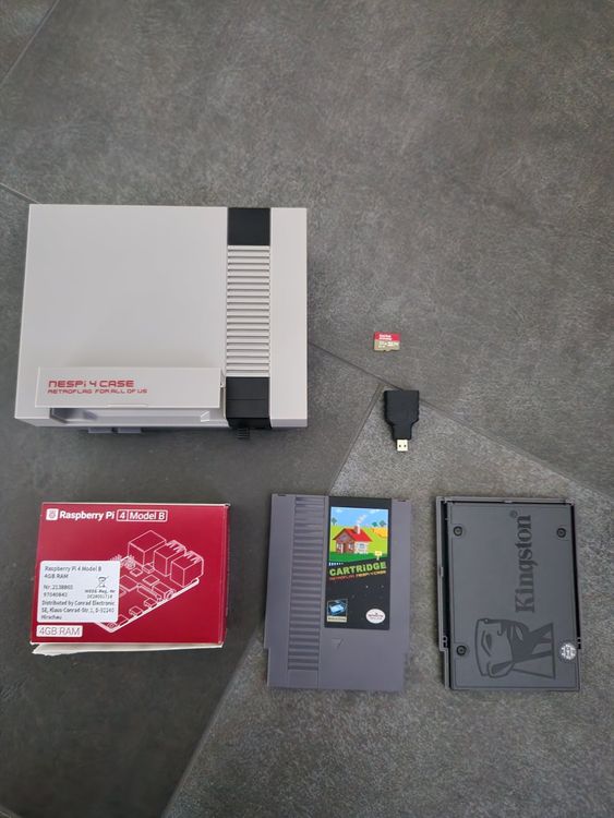 Raspberry Pi 4B 4 GB RAM im NES Style | Kaufen auf Ricardo