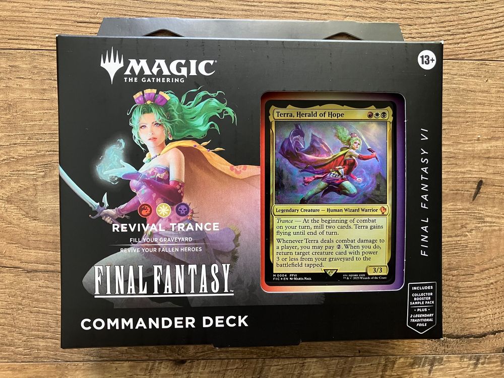 Magic The Gathering FINAL FANTASY commander deck revival (Neu und ...