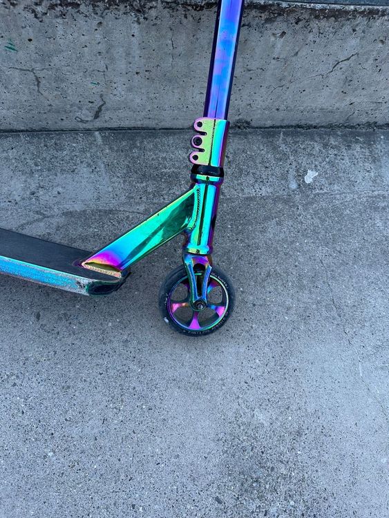 🔥 Stunt Scooter Chilli Reaper Reloaded Rainbow Neochrome 🔥 (Gebraucht ...