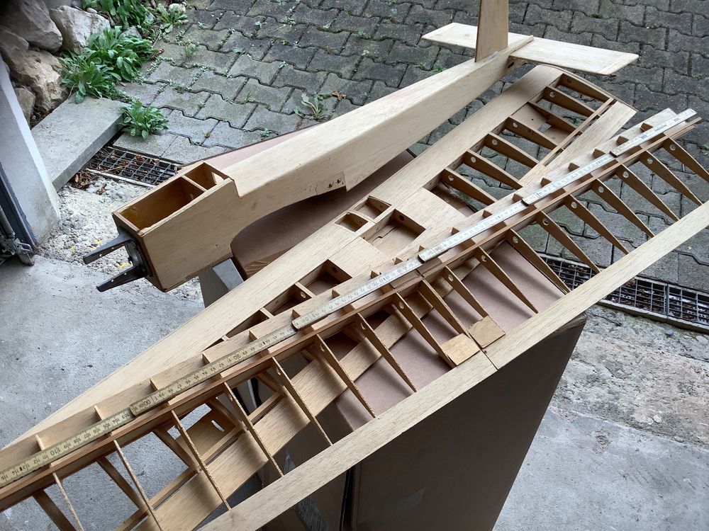 GRAUPNER Volksplane Duo 40, 1981, begonnen (Gebraucht) in Deitingen für ...