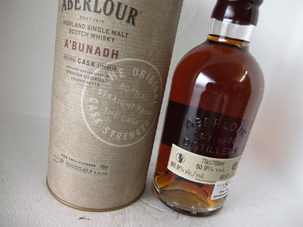 1 Flasche Aberlour Batch 75 Single Malt Cask Strength 60.9% (Neu und ...