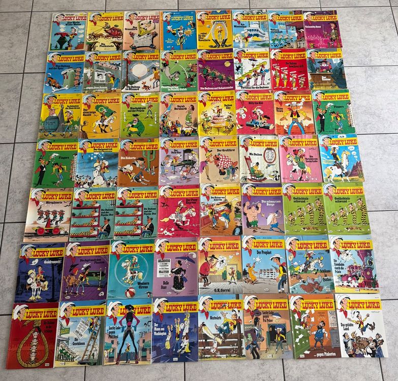 Lucky Luke Comics Sammlung (Gebraucht) in Kaiseraugst für CHF 50 – mit ...