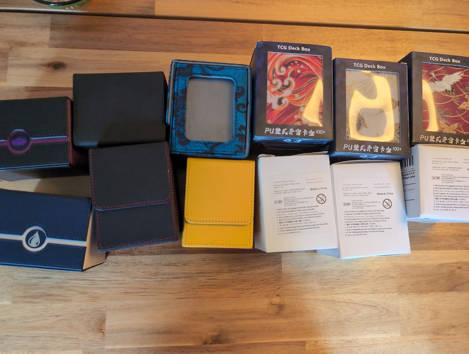MTG & TCG Deck Boxes Bundle - Great Condition!🔥Cards! (Neu und ...