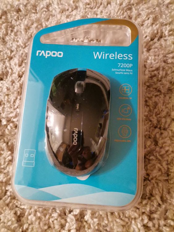Rapoo 7200P Wireless Mouse - Neu & OVP (Neu und originalverpackt) in ...