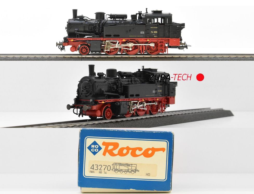 Roco 43270 Dampflok BR 74 DRG H0 GS Analog mit OVP (Gebraucht) in St. Gallen für CHF 56 – mit ...