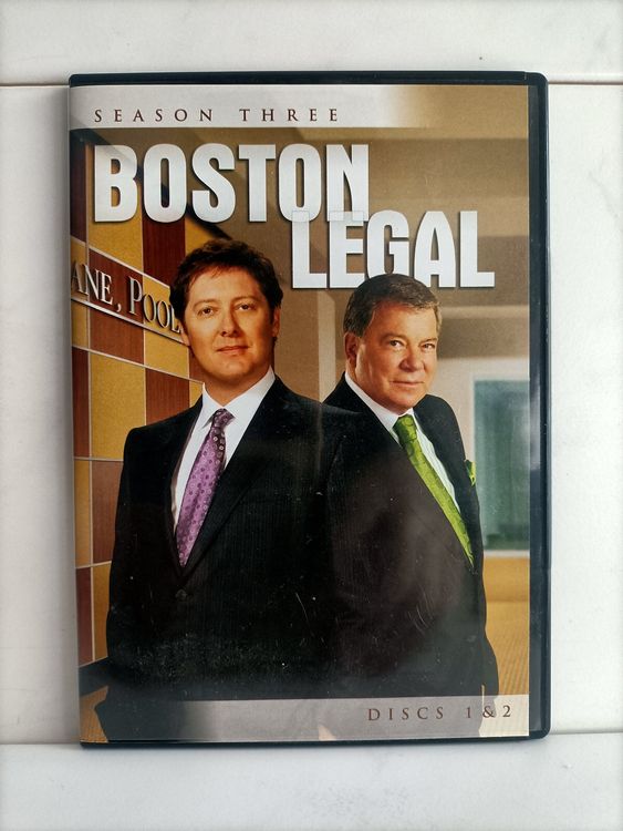 2 DVD Zone 1 USA Boston Legal season 3 (uk) James Spader (Gebraucht) in ...