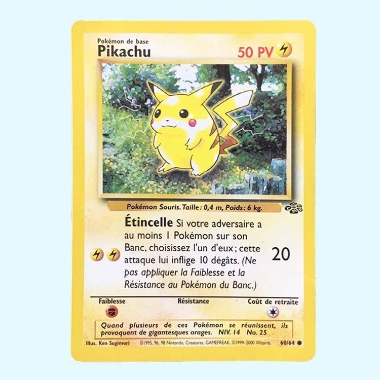 Pikachu // 60 // Jungle - Pokémon - FR | Kaufen auf Ricardo