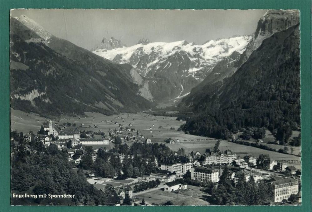 Engelberg mit Spannörter, 1957 (Gebraucht) in Sargans für CHF 1 – mit Lieferung auf Ricardo kaufen