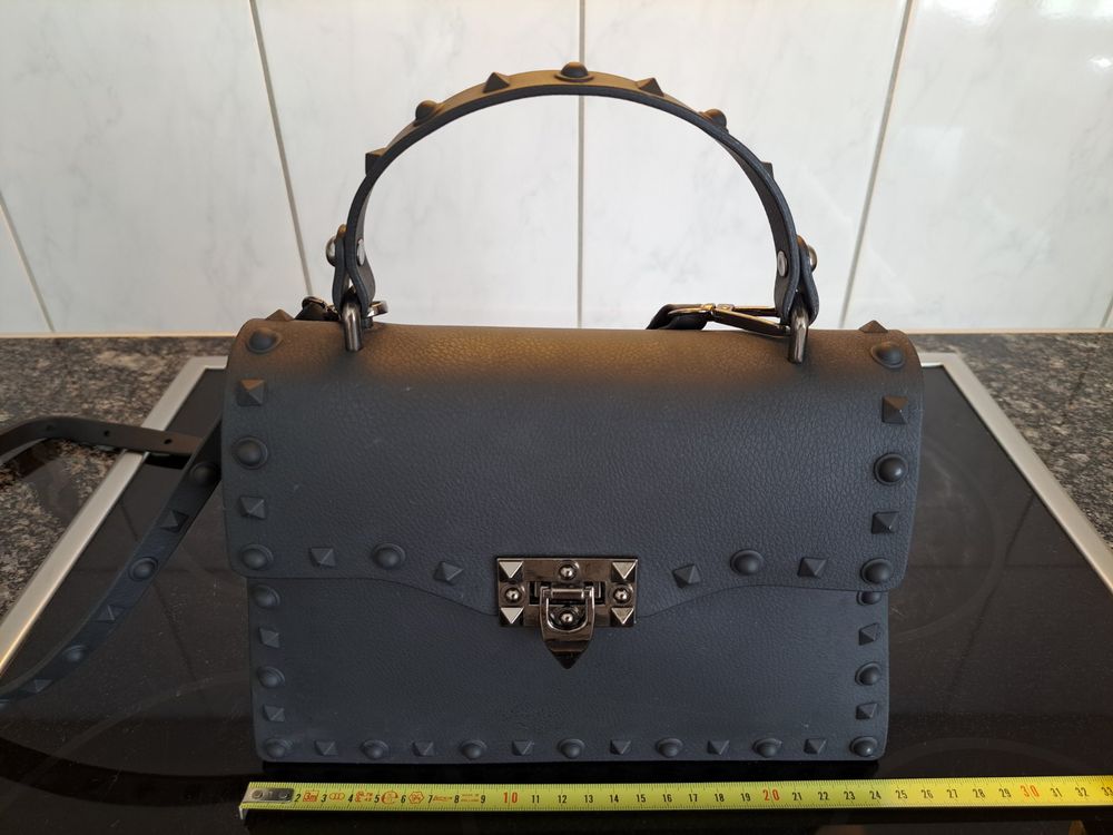 Tasche Mit Nieten Schwarz 40 917867899a08 Pimkie