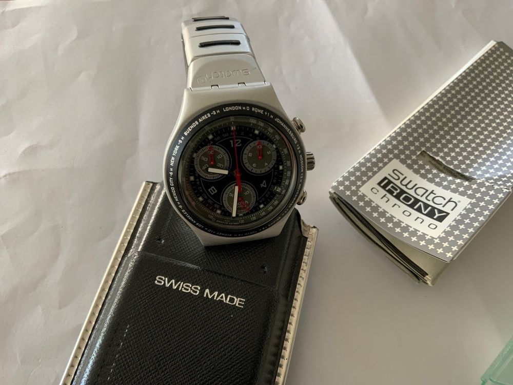 Swatch IRONY Chrono RESTLESS - ungetragen - VINTAGE (Neu (gemäss Beschreibung)) in Wettswil für ...