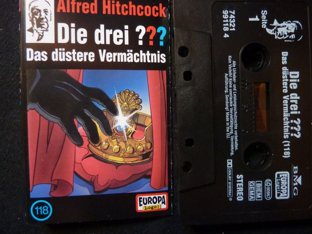 MC Die drei ??? Fragezeichen Das düstere Vermächtnis Nr. 118 (Gebraucht ...