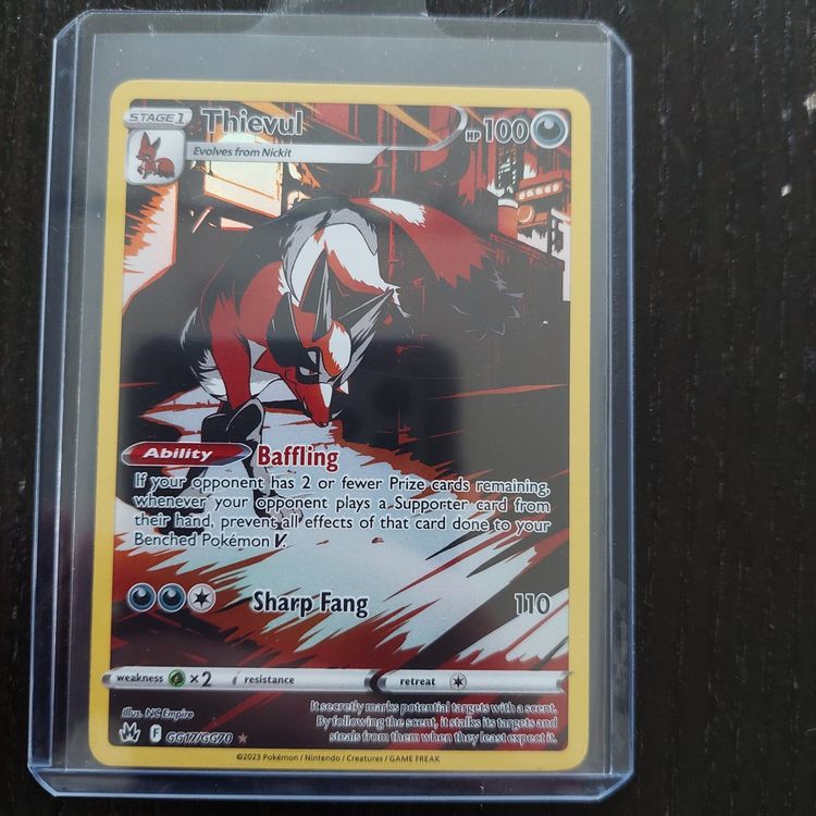 Thievul (CRZ GG17) eng Crown Zenith Pokemon (Gebraucht) in Rickenbach ...