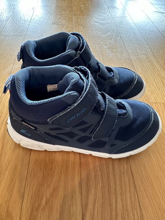 Viking Blue Goretex High Sneaker 32, as New (Neu (gemäss Beschreibung ...