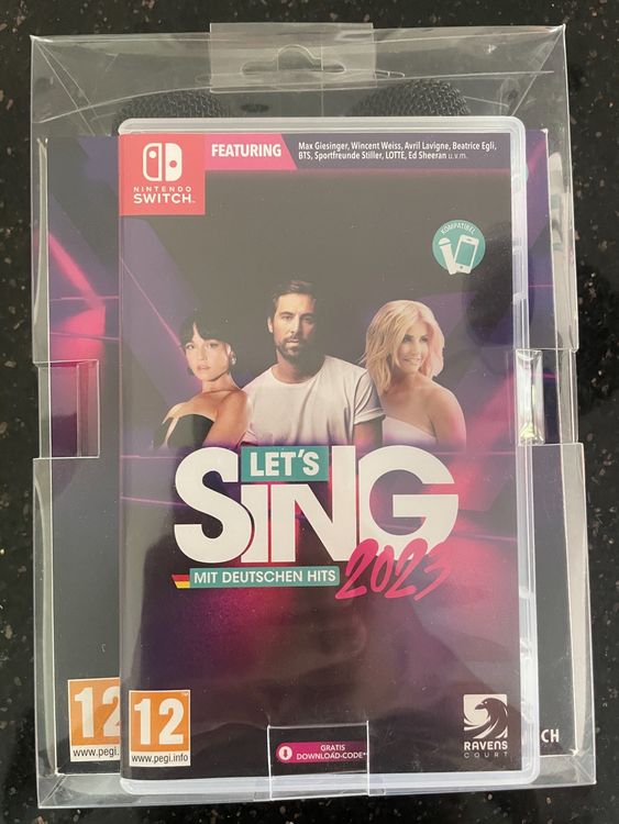Nintendo Switch Let's Sing 2023–Mit Deutschen Hits + 2 Mics | Kaufen ... Nintendo Switch Let's Sing 2023–Mit Deutschen Hits + 2 Mics | Kaufen ...