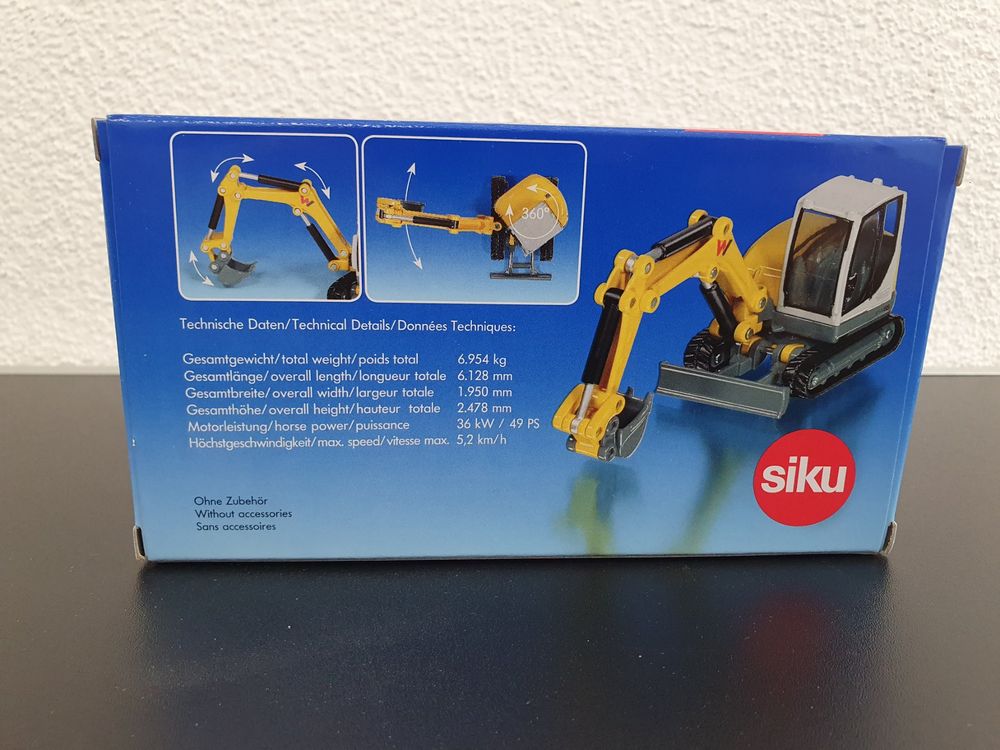 Siku - ET65 Kettenbagger (Neu und originalverpackt) in Dagmersellen für CHF 8 – mit Lieferung ...
