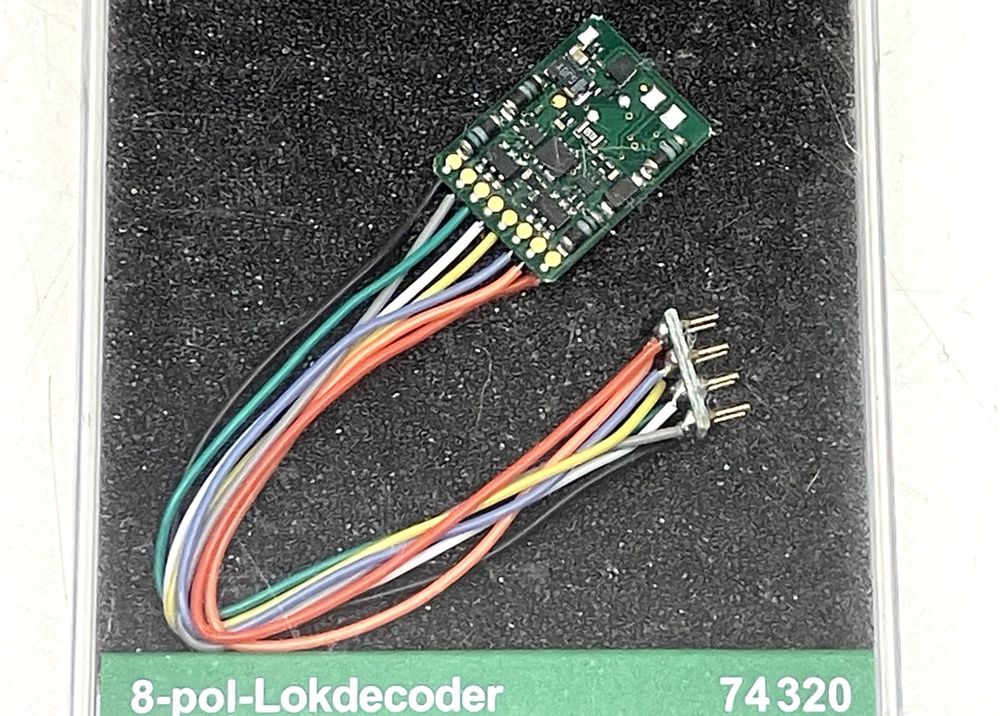 Uhlenbrock 74320 digital: IntelliDrive 2-Lokdecoder 8-pol (Neu und ...