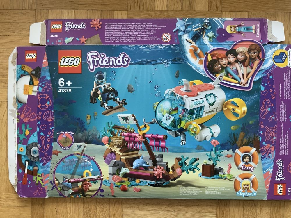 Lego Friends 41378 Rettungs-U-Boot für Delfine (Gebraucht) in Herisau ...