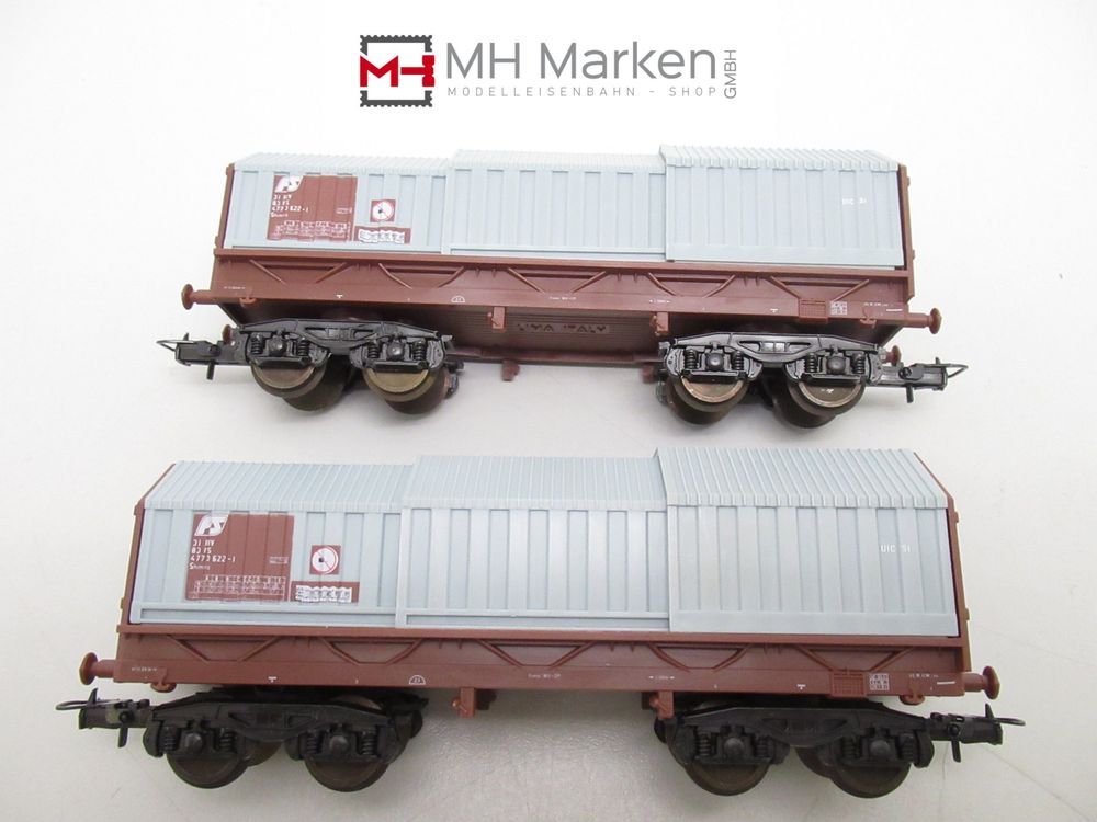 Lima 2x 303190 Teleskophaubenwagen FS DC/GS H0 (Gebraucht) in Basel für ...