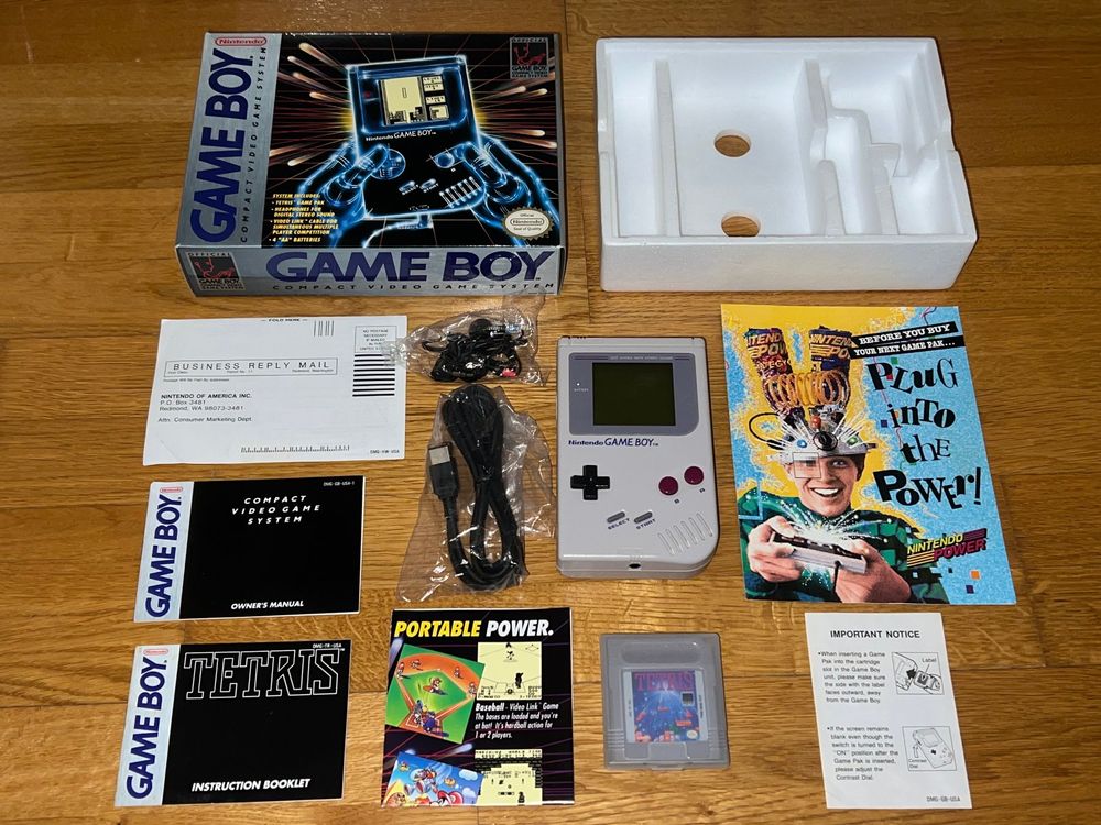 Game Boy Classic (GB) Konsole Tetris Pak (OVP) - Top! (Gebraucht) in ...
