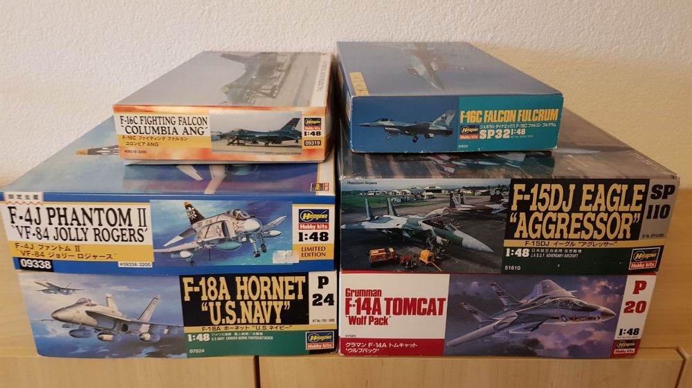 6 Maquettes / Modellbau Hasegawa 1:48 (Gebraucht) in Villars-sur-Glâne ...