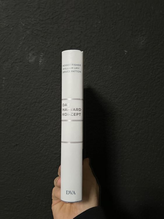 Das Harvard Konzept - Roger Fisher (Gebraucht) in Schönenbuch für CHF ...