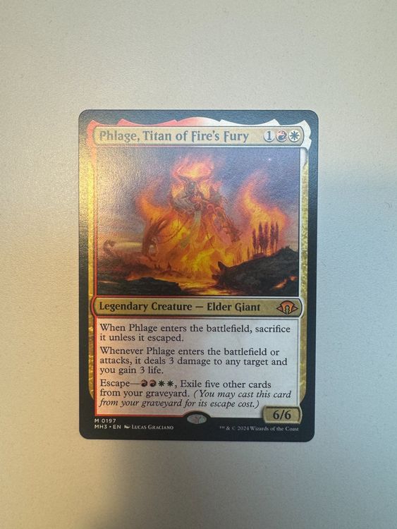 Phlage, Titan of Fire's Fury Modern Horizons 3 NM | Kaufen auf Ricardo
