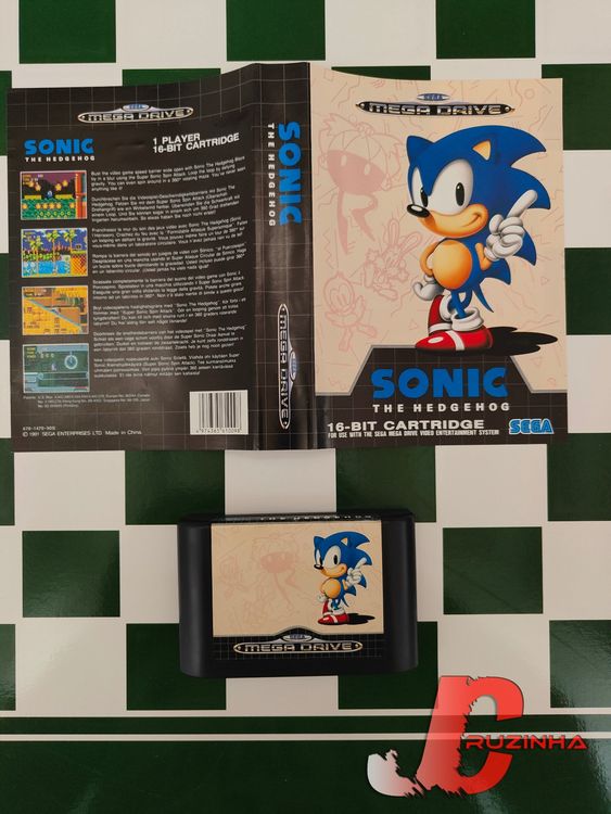 Ab 1 CHF - Sonic - Mega Drive (Modul+Cover) (Gebraucht) in Spreitenbach ...