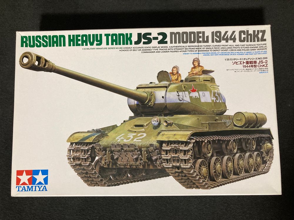 Russian Heavy Tank JS-2 Model 1944 CHkZ von Tamiya (Neu und ...
