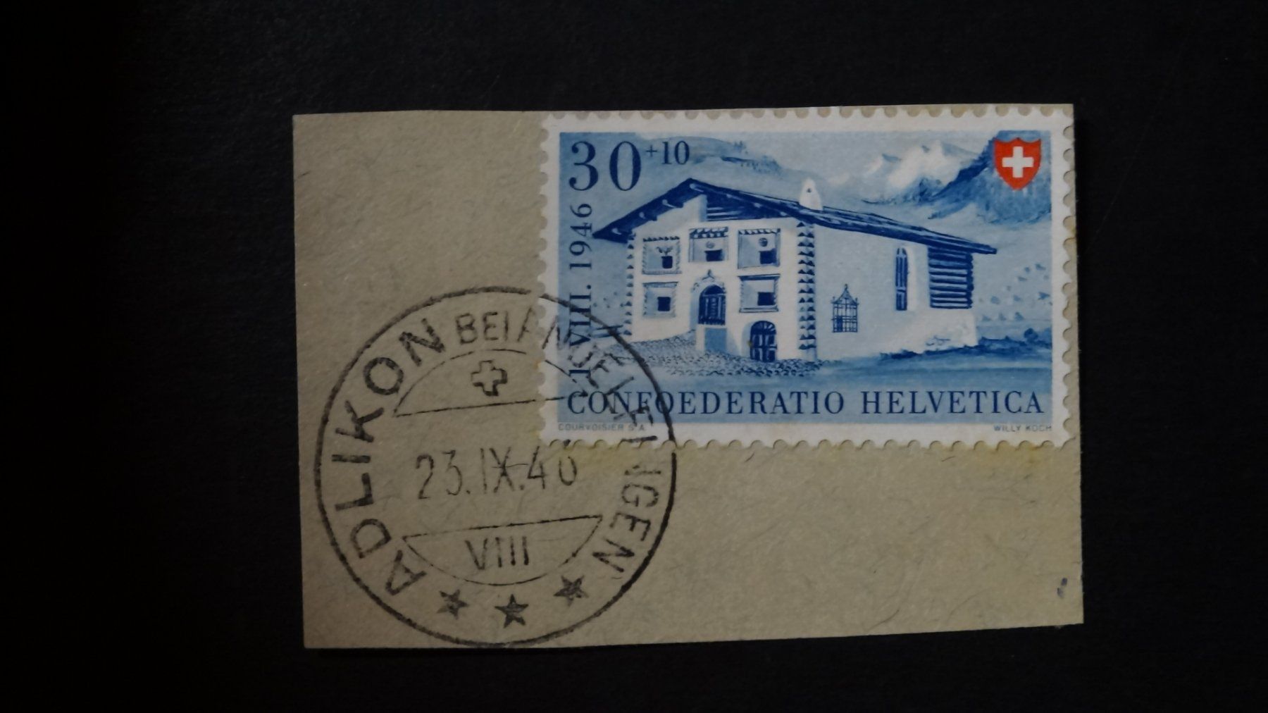 ADLIKON bei ANDELFINGEN (Zürich) 23.IX.46 177 (Gebraucht) in Anwil für ...