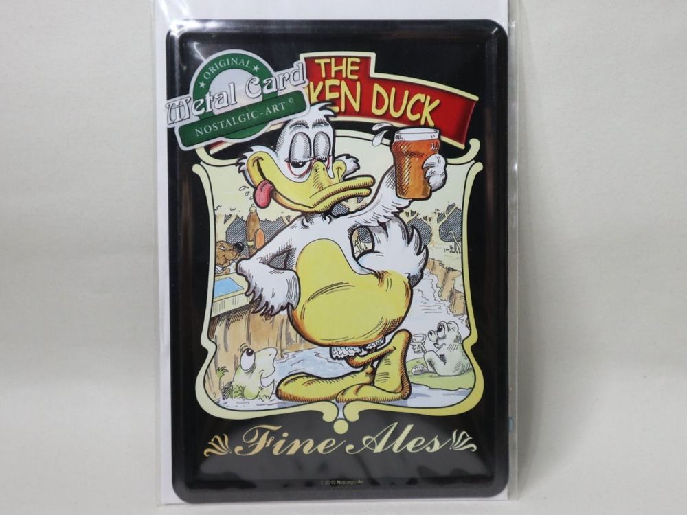 Metall AK The Drunken Duck Fine Ales made in Germany (Neu und ...