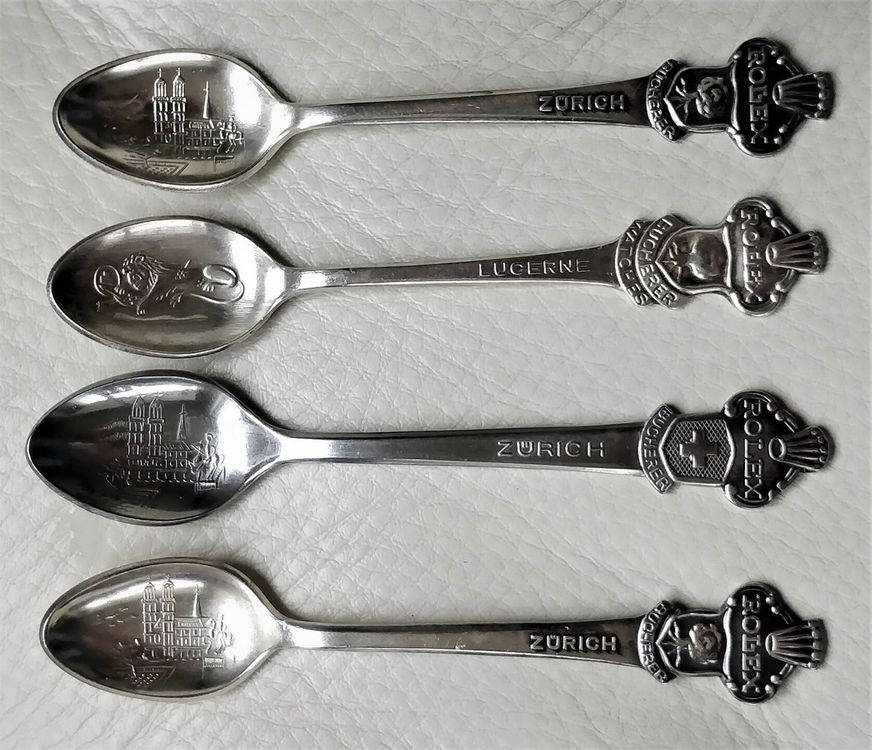 ROLEX Mocca Kaffeelöffel 4 Stk. (Gebraucht) in Lachen SZ für CHF 23.5 ...