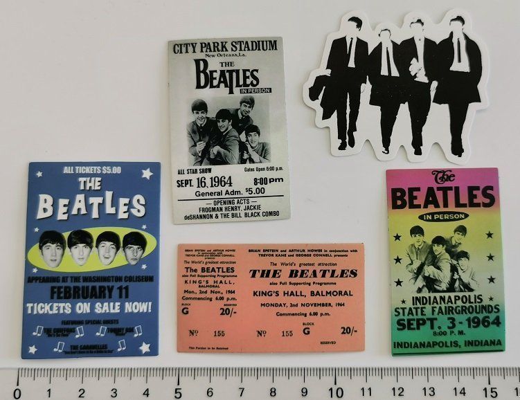 Beatles - 5 Sticker | Kaufen auf Ricardo