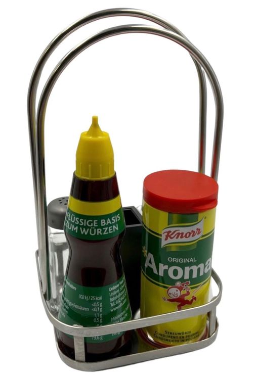 Vintage Kult Design Ménage Knorr Aromat Salz Pfeffer | Kaufen auf Ricardo