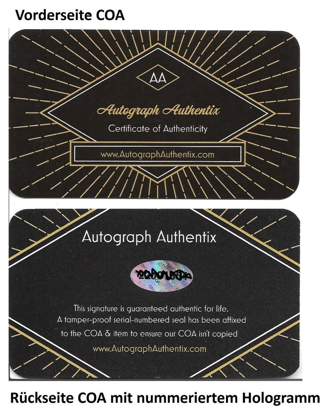 EDDIE VAN HALEN († 2020) handsigniert (20 x 25 cm) mit COA (Gebraucht ...