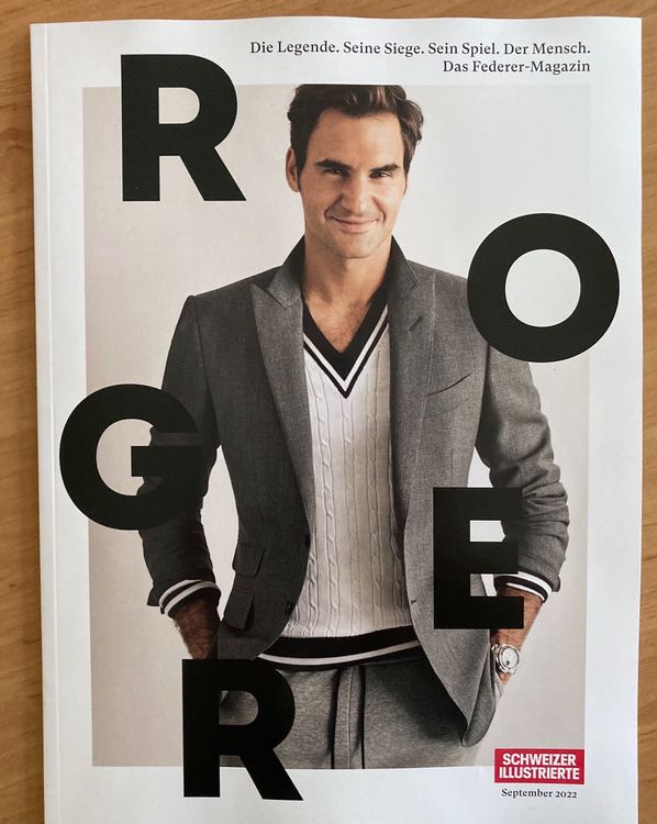 Das Roger Federer- Magazin (Gebraucht) in für CHF 5 – mit Lieferung auf ...