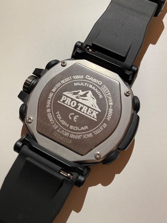 Casio Pro Trek - PRW 6600Y 1ER (Gebraucht) in Perly für CHF 149 – mit ...