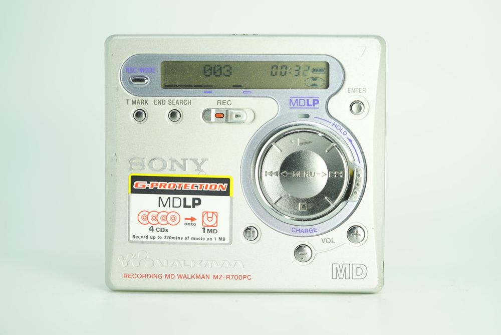 Sony MD Walkman MZ-R700PC - MiniDisc Player - Silber (Gebraucht) in ...