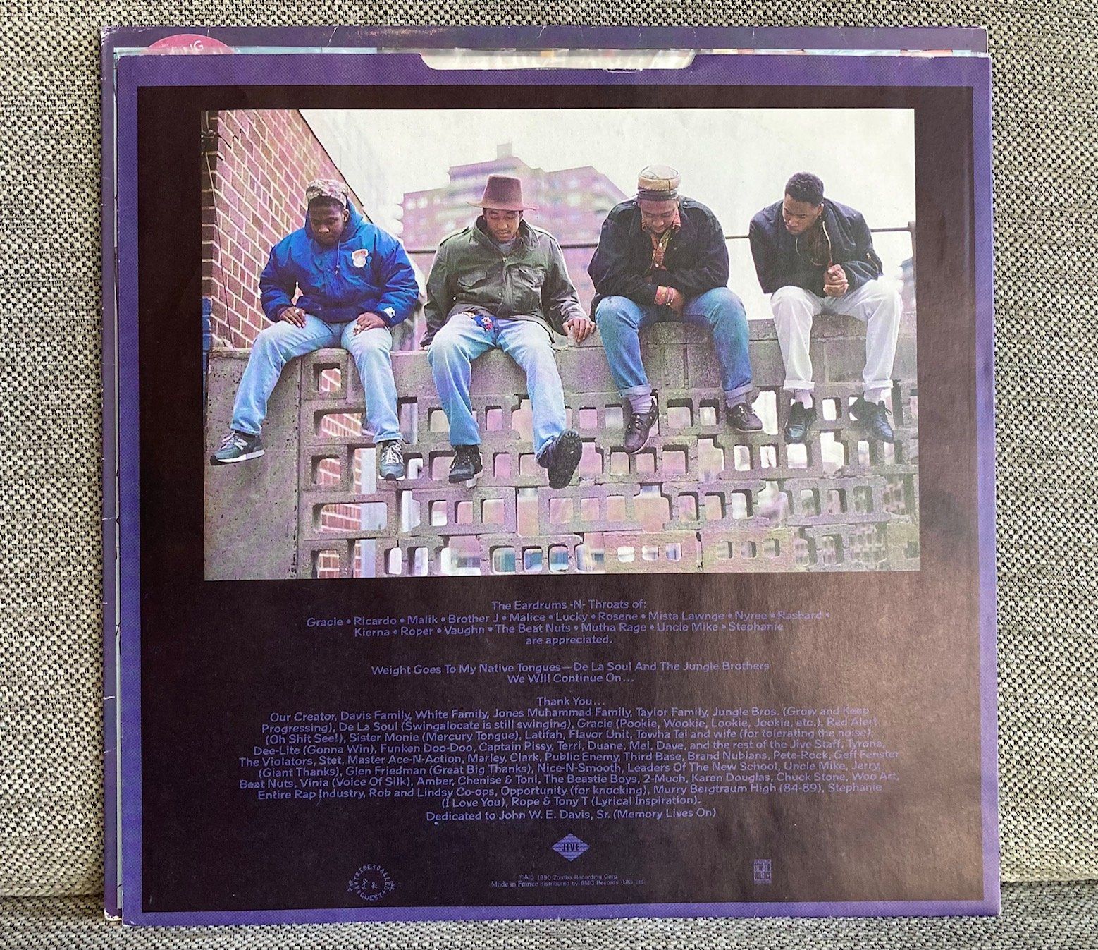 A Tribe Called Quest: People's Instictive Travel: Jive 1990 (Gebraucht ...