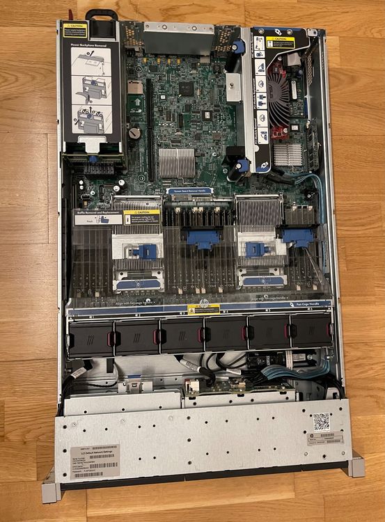 HP HPE ProLiant DL380p Gen8 2HE Server 2x Xeon GPU 48GB RAM (Gebraucht) in Chur für CHF 151 ...