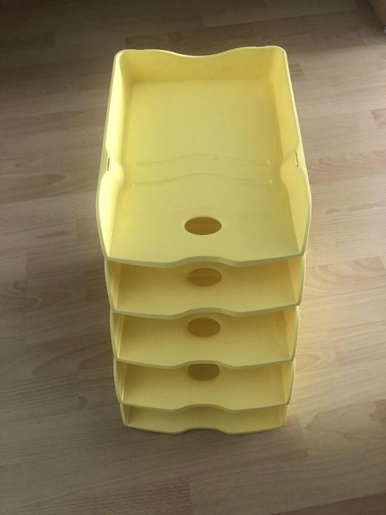 Briefkorb, Ablagefach, A4, HAN, gelb (Neu (gemäss Beschreibung)) in ...