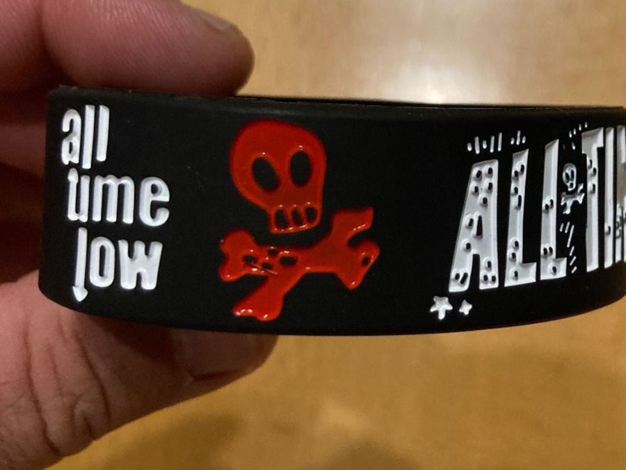 All Time Low Silikon Armband Metal Punk Rock Band (Neu (gemäss ...