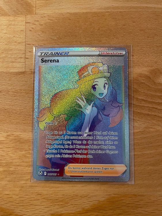 Pokemonkarte: Serena Rainbow | Kaufen auf Ricardo