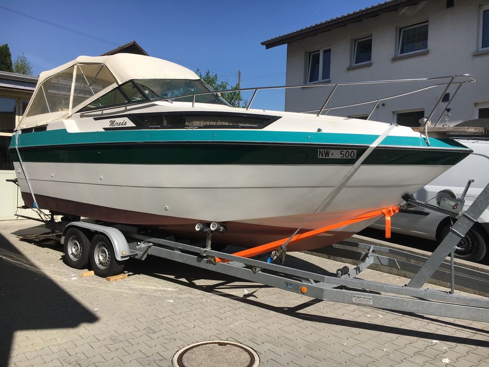 Motorboot für 9 Personen mit Trailer 3.5 T | Acheter sur Ricardo